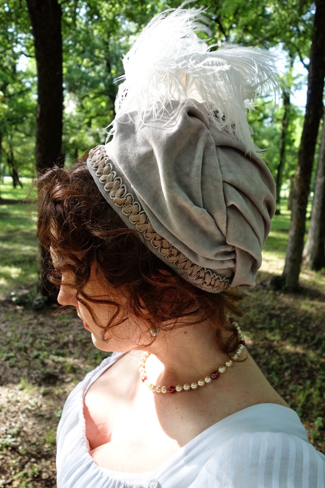 Festive Attyre: Regency turban cap tutorial