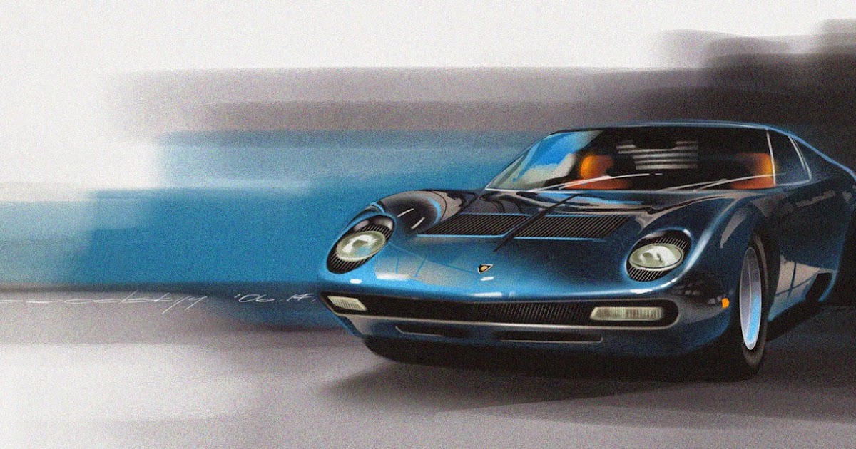SKETCHBOOK: Lamborghini Miura