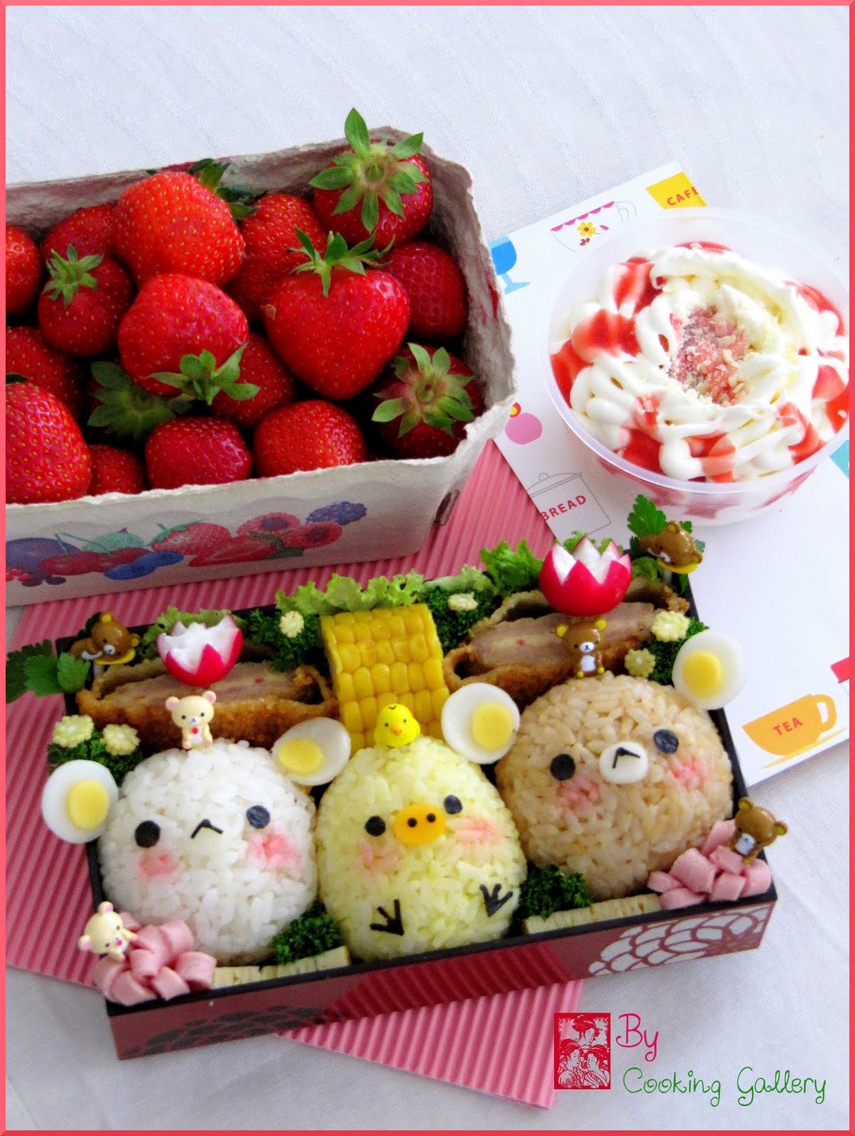 Rilakkuma & Co Bento | Cooking Gallery