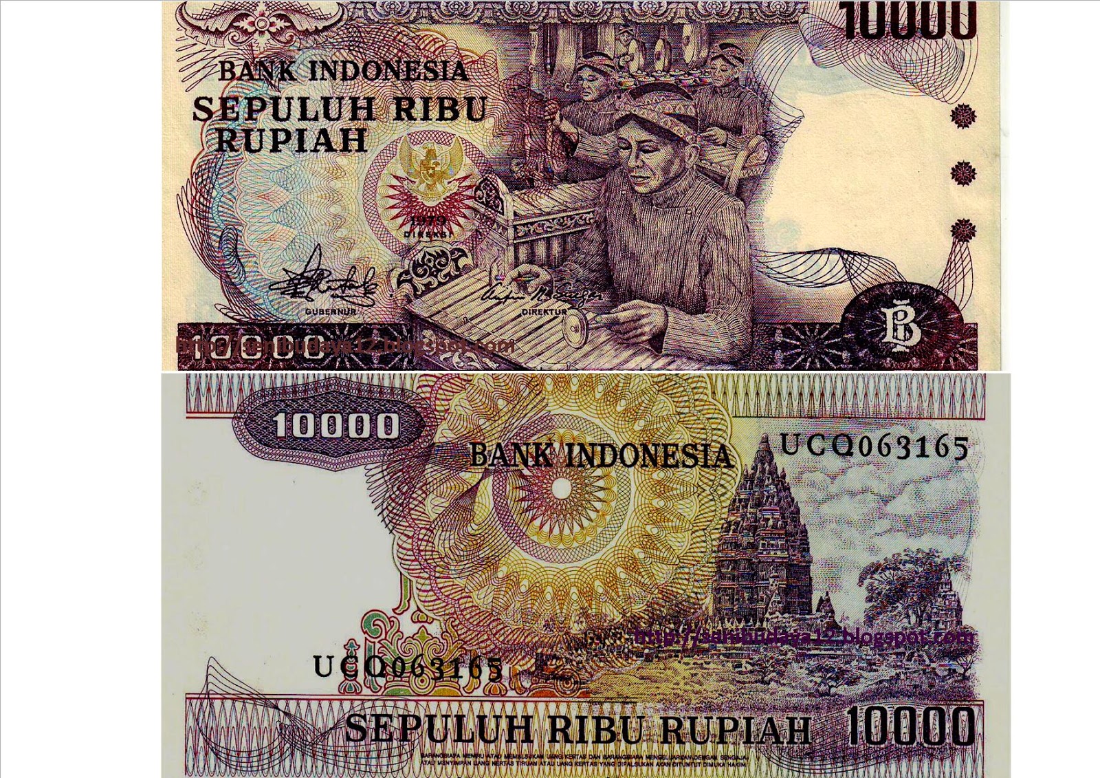 Uang Kertas Rupiah di masa 1960 Sampai Masa Kini