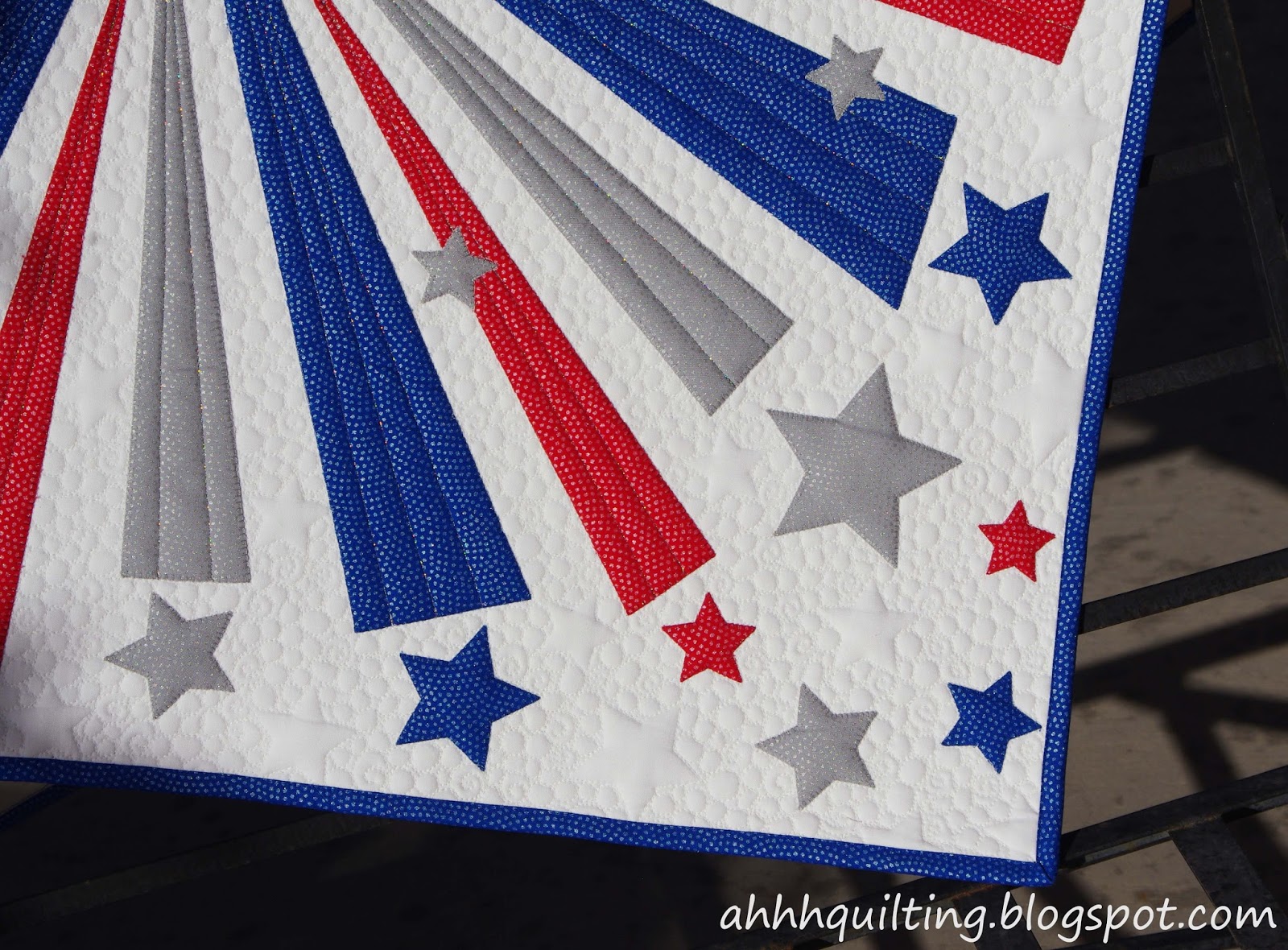 Firework Quilt - Ahhh...Quilting