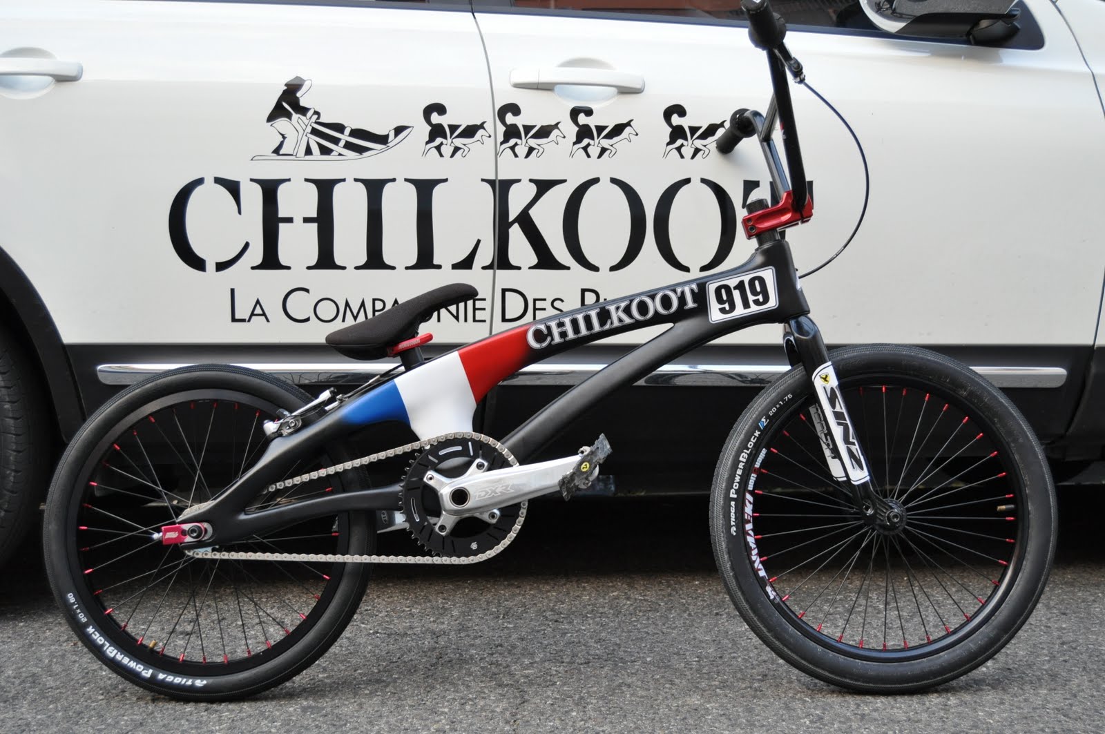 CHILKOOT - La Compagnie Des Pionniers: [Matte Black BMX Carbon Frame]