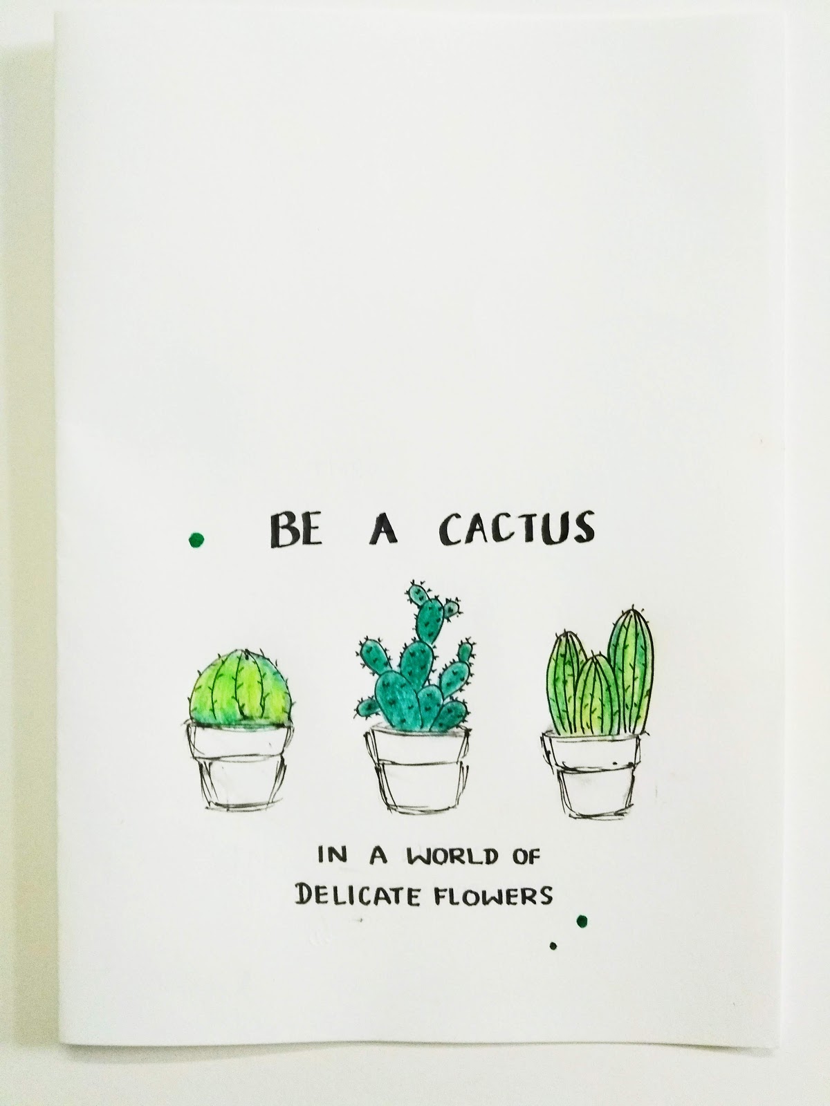 Creations Personalised: Be a Cactus
