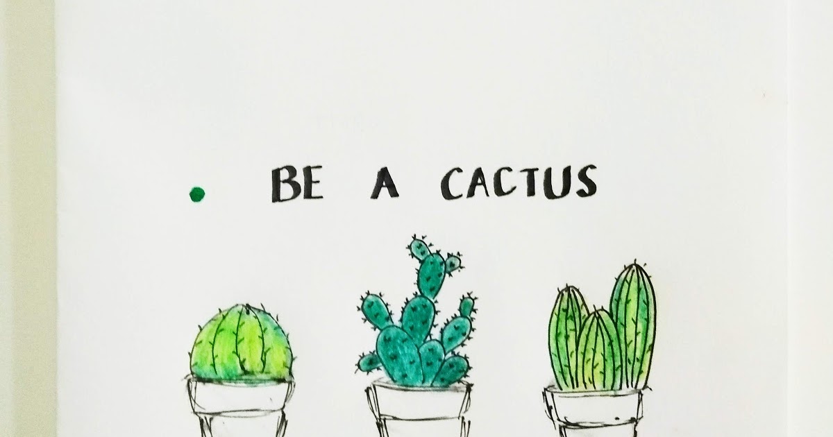 Creations Personalised: Be a Cactus