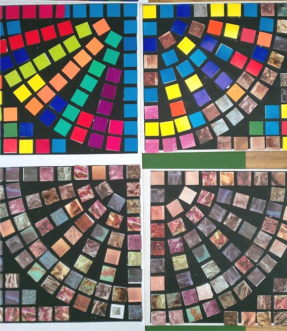 The David Lubin Art Studio: Paper Tile Mosaics