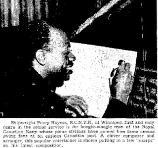 West End Dumplings: Manitoba Black History: Percy Haynes