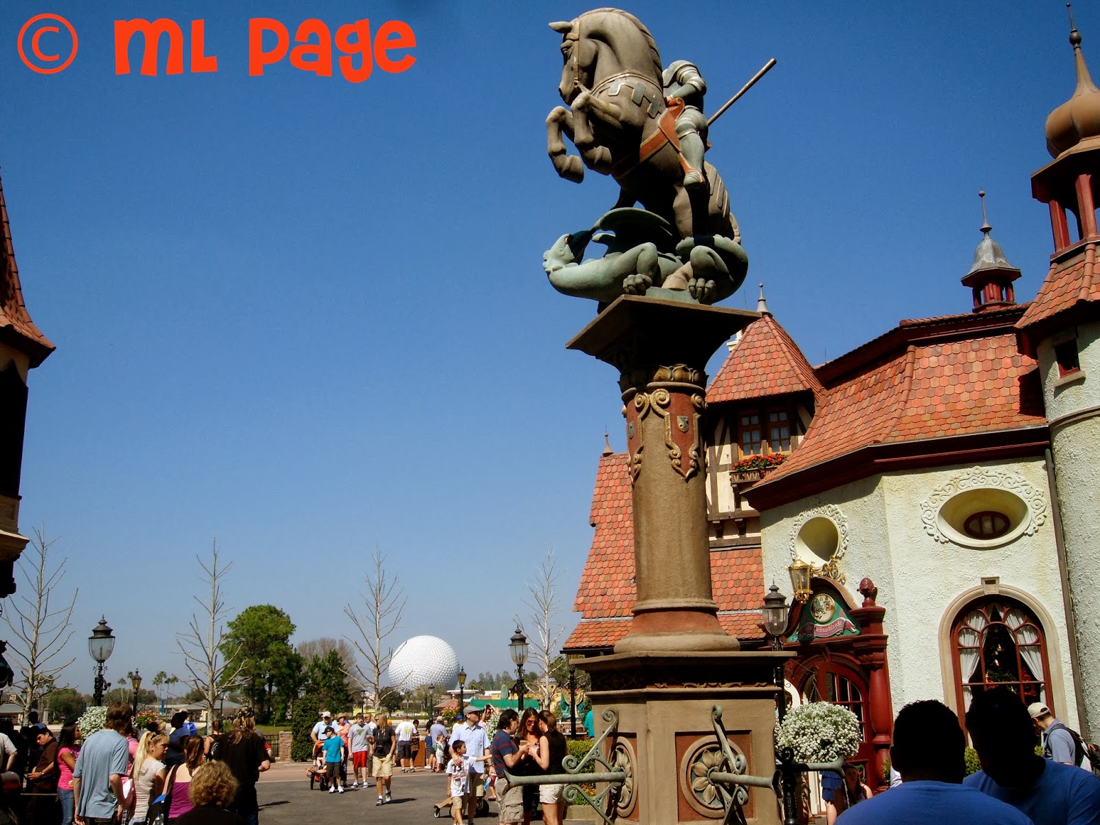 Picturing Disney: St. George & the Dragon in Epcot's Germany Pavilion