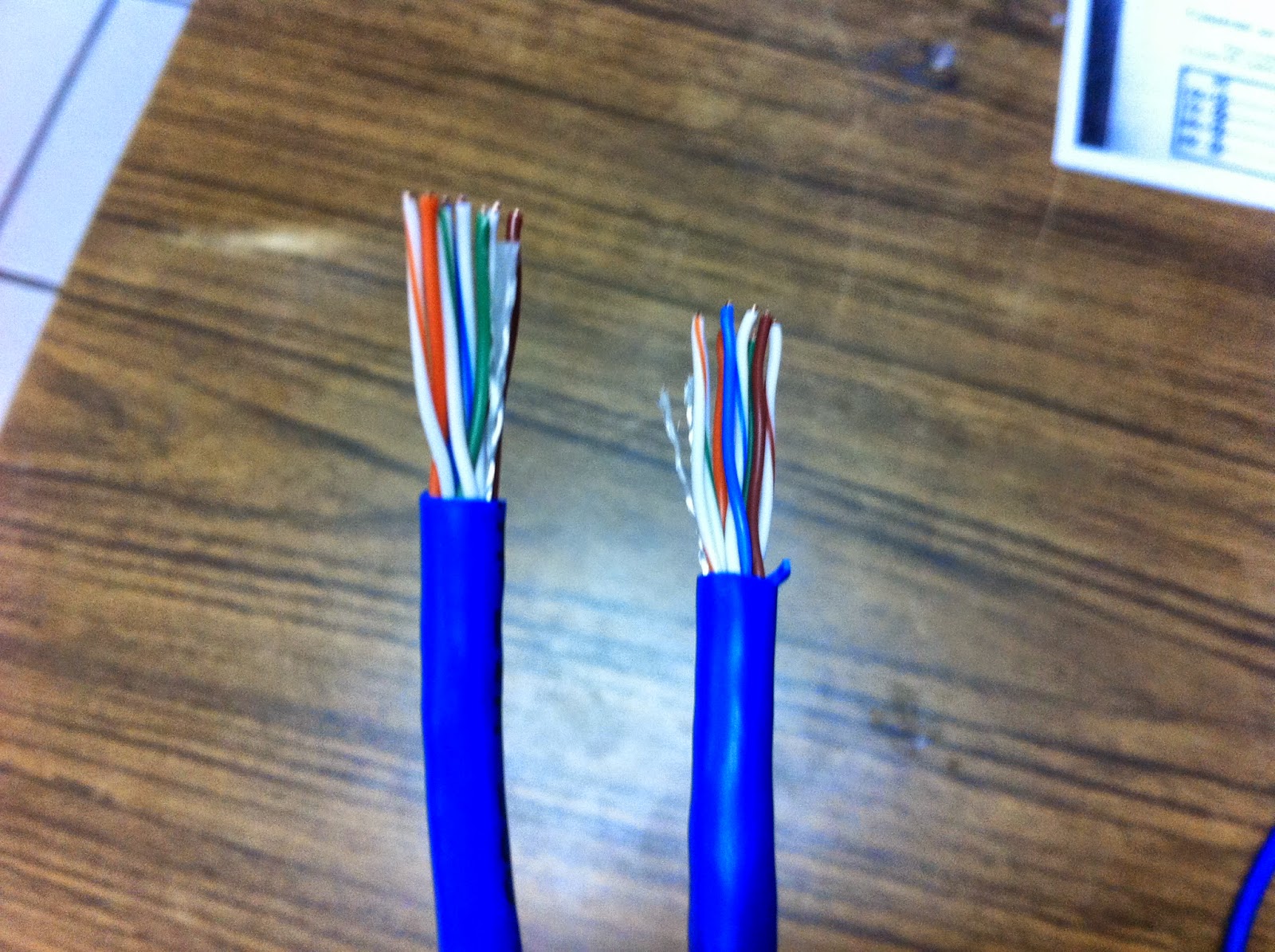 Sistemas de Computo & Redes: Elaboración de cable UTP