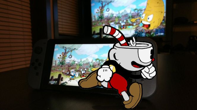 Cuphead on the Nintendo Switch Co-op with Remote Play Gameplay by ...