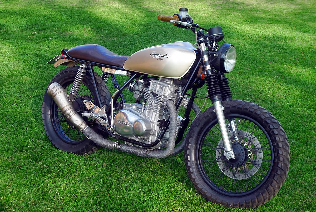 99garage | Cafe Racers Customs Passion Inspiration: Kawasaki Z400 by Bagi