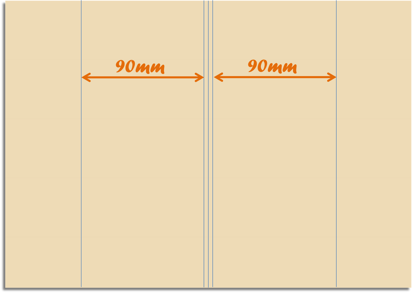 My Life All in One Place: DIY Field Notes size kraft file