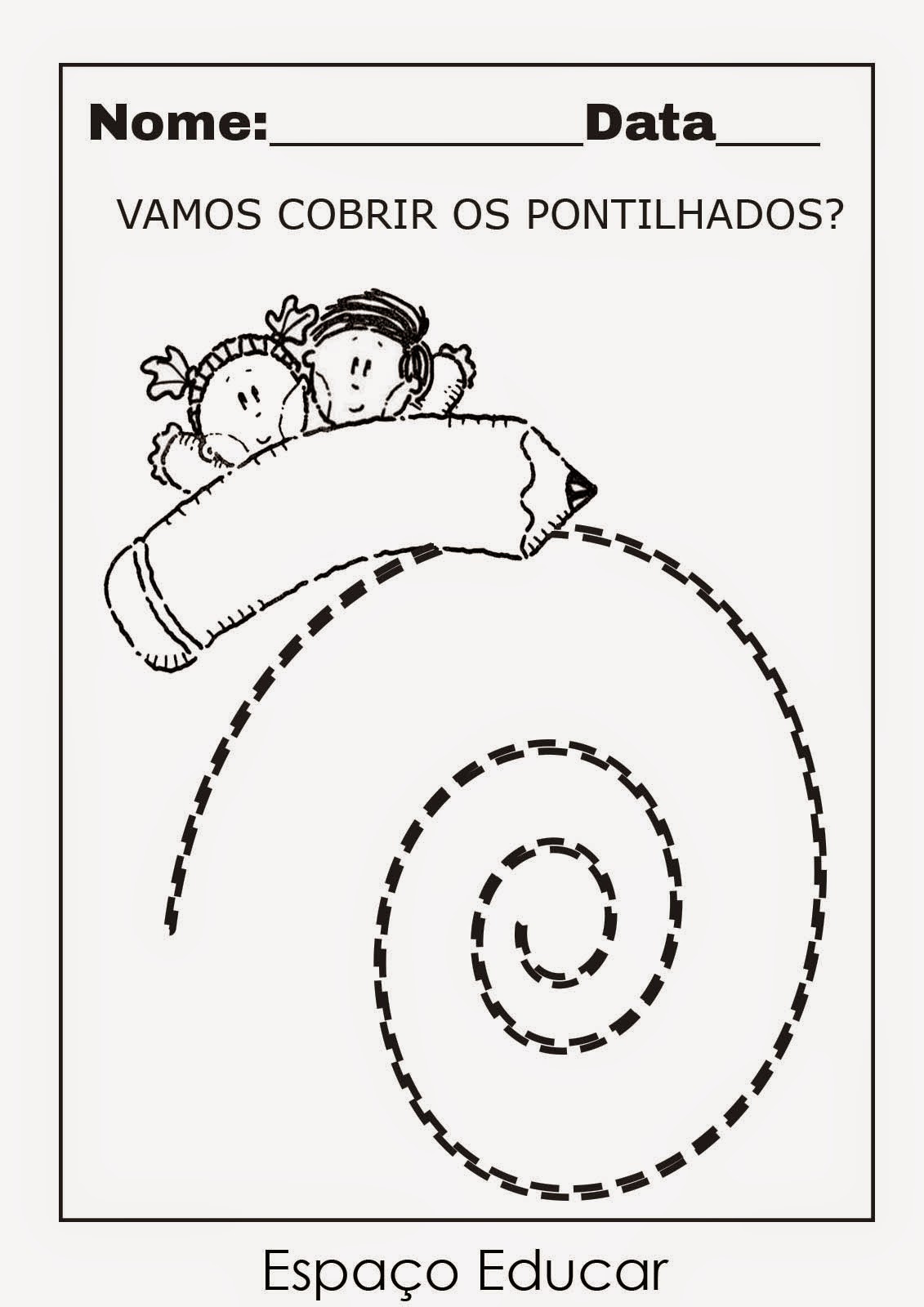 Atividades de coordenação motora e visomotora-ESPAÇO EDUCAR