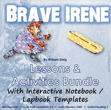 MrTechnology on TpT!: Brave Irene by William Steig Reading Lessons and ...