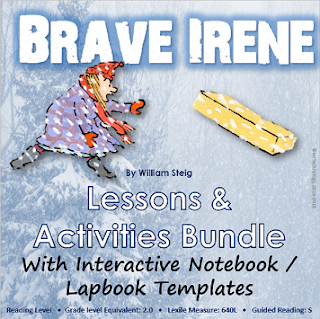 MrTechnology on TpT!: Brave Irene by William Steig Reading Lessons and ...