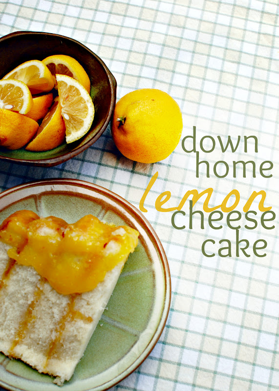 A Clove of Garlic, A Pinch of Salt: Lemon Cheese Cake -- A Taste of the ...