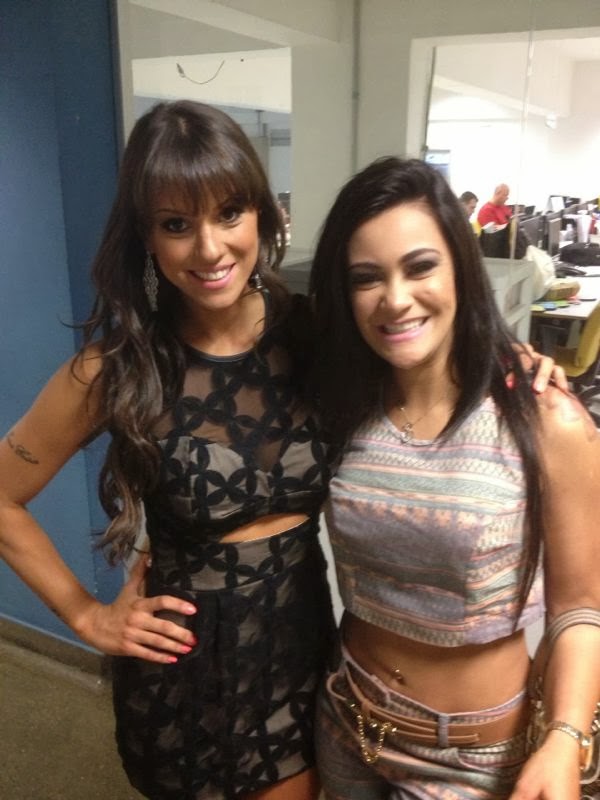 Gravação: Programa Pânico na Band(Bastidores) ~ Tati Neves