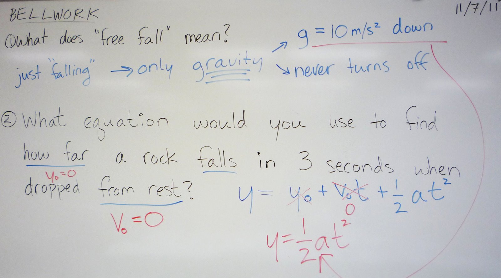 Physics at Desert View High School: Honors: Using Kinematic Equations ...
