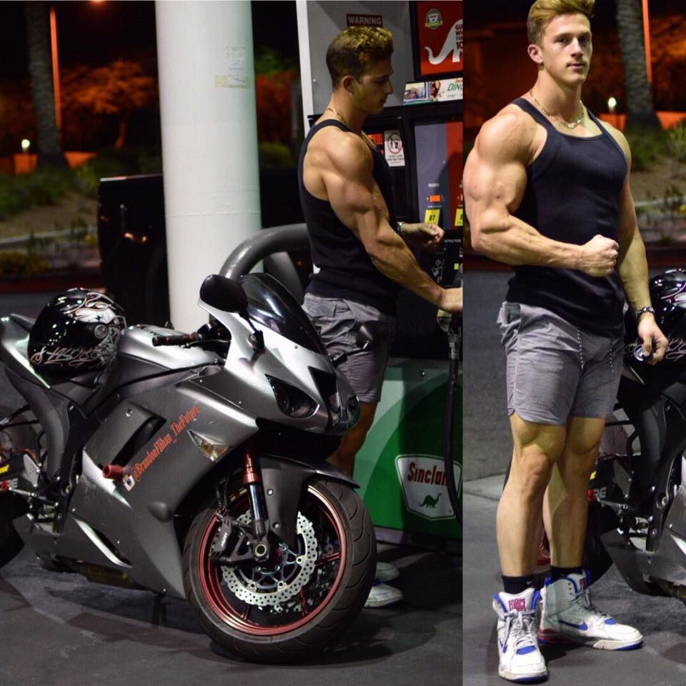the beauty of male muscle: Brandon