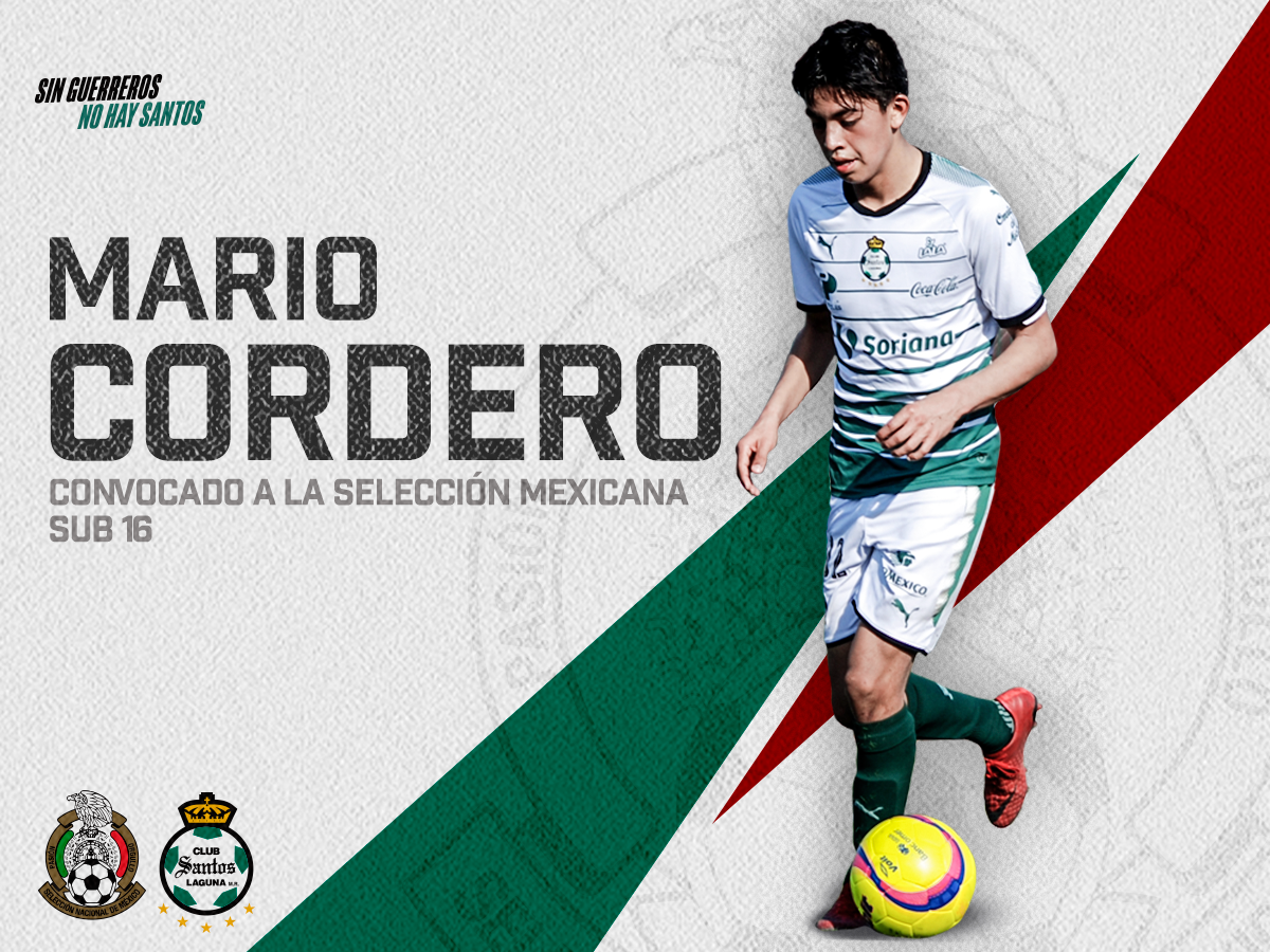 guerreporte: Mario Cordero llamado al Tricolor Sub 16