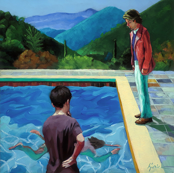 A Painting Today: "Poolside"
