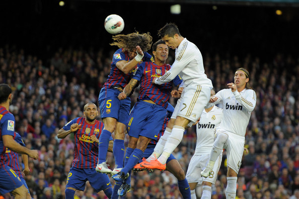 pictures Cristiano Ronaldo vs Barcelona el clasico April 21, 2012