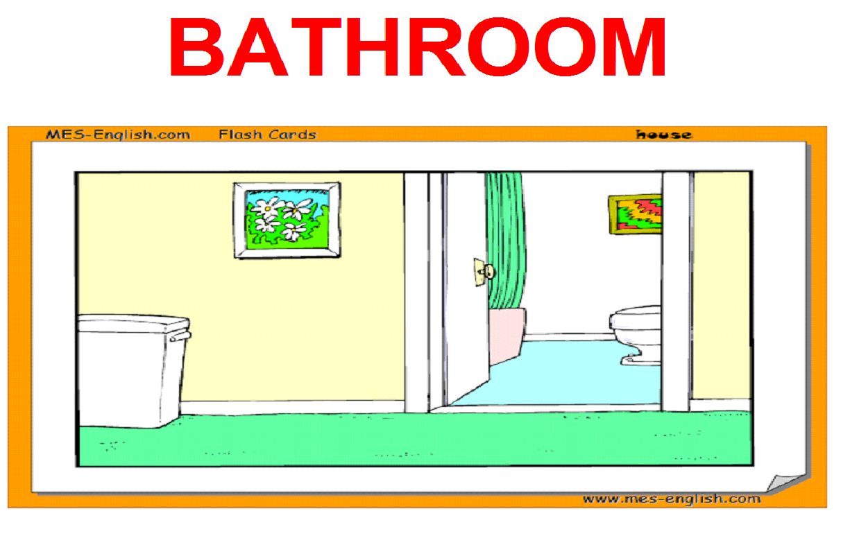 ¡Welcome kids!: Partes de la casa