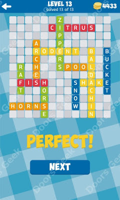 13 Word Connect Level 13 Answers ~ Doors Geek