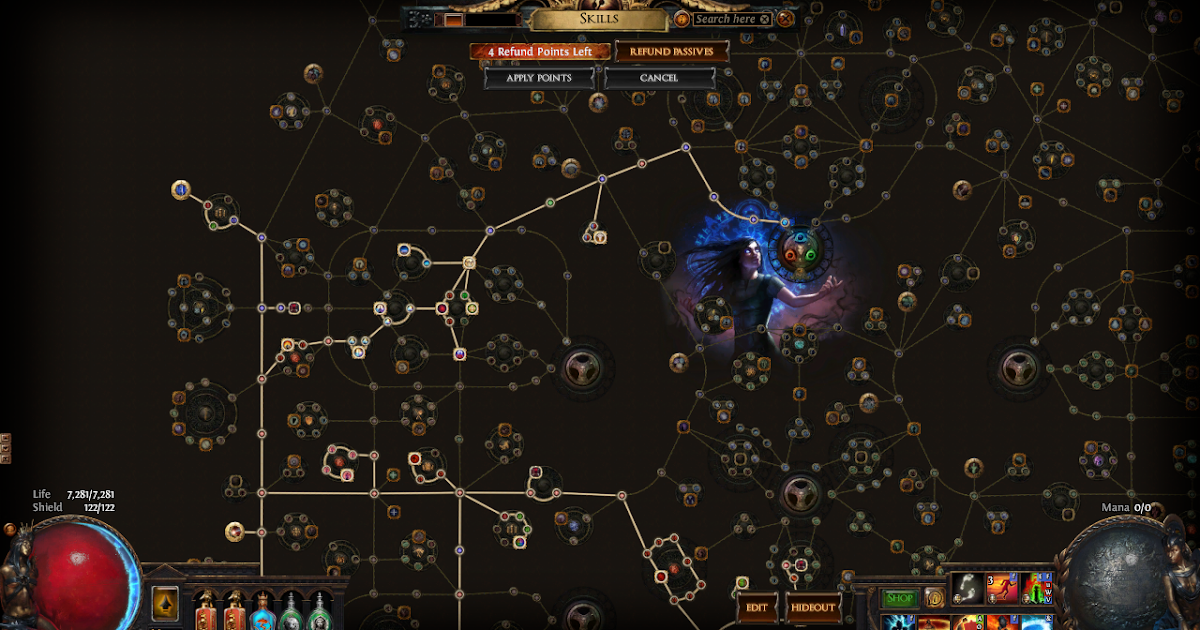 PoEの話: Passive Tree