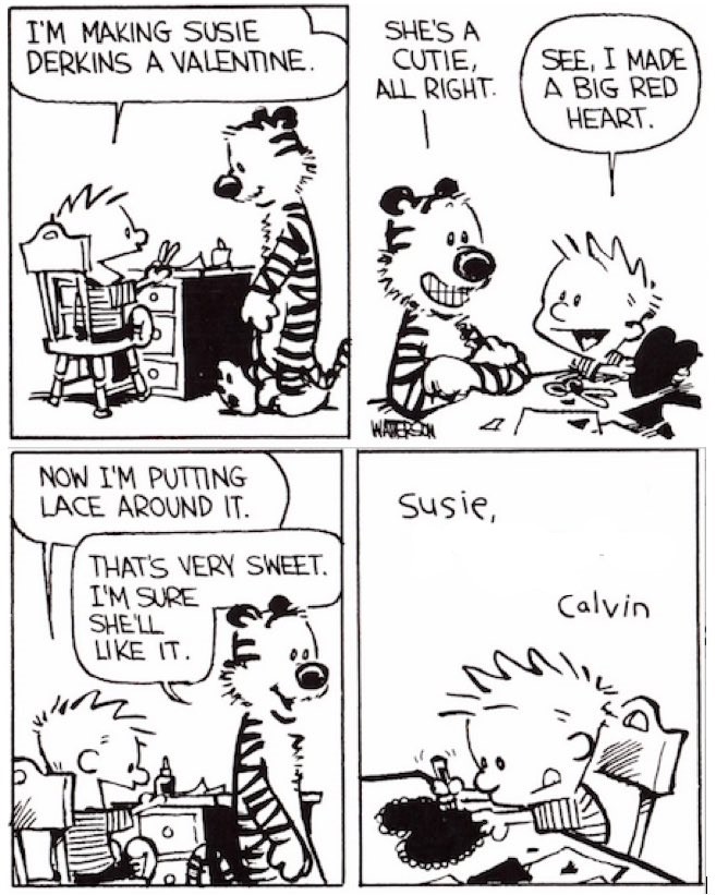 Comics and cartoons in English: Exercise with these strips from Calvin ...