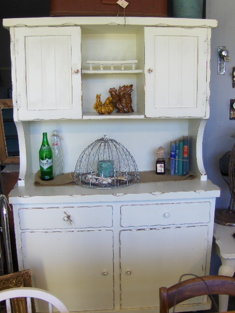 Repurposed and Charming Furniture: Kitchen Hutch / Buffet - SOLD