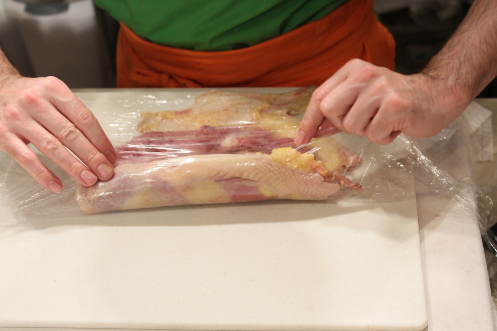 Mary's Food Journal: Birthday Dinner: Ballotine of Pheasant