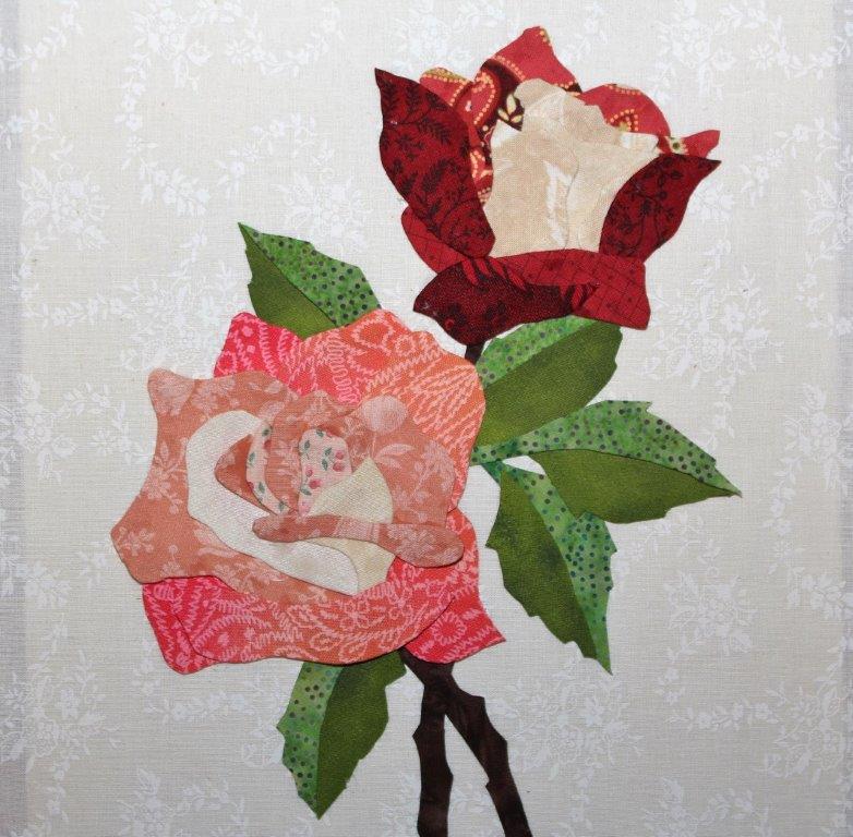 Sarah Lynn's Quilting: Roses Appliqué
