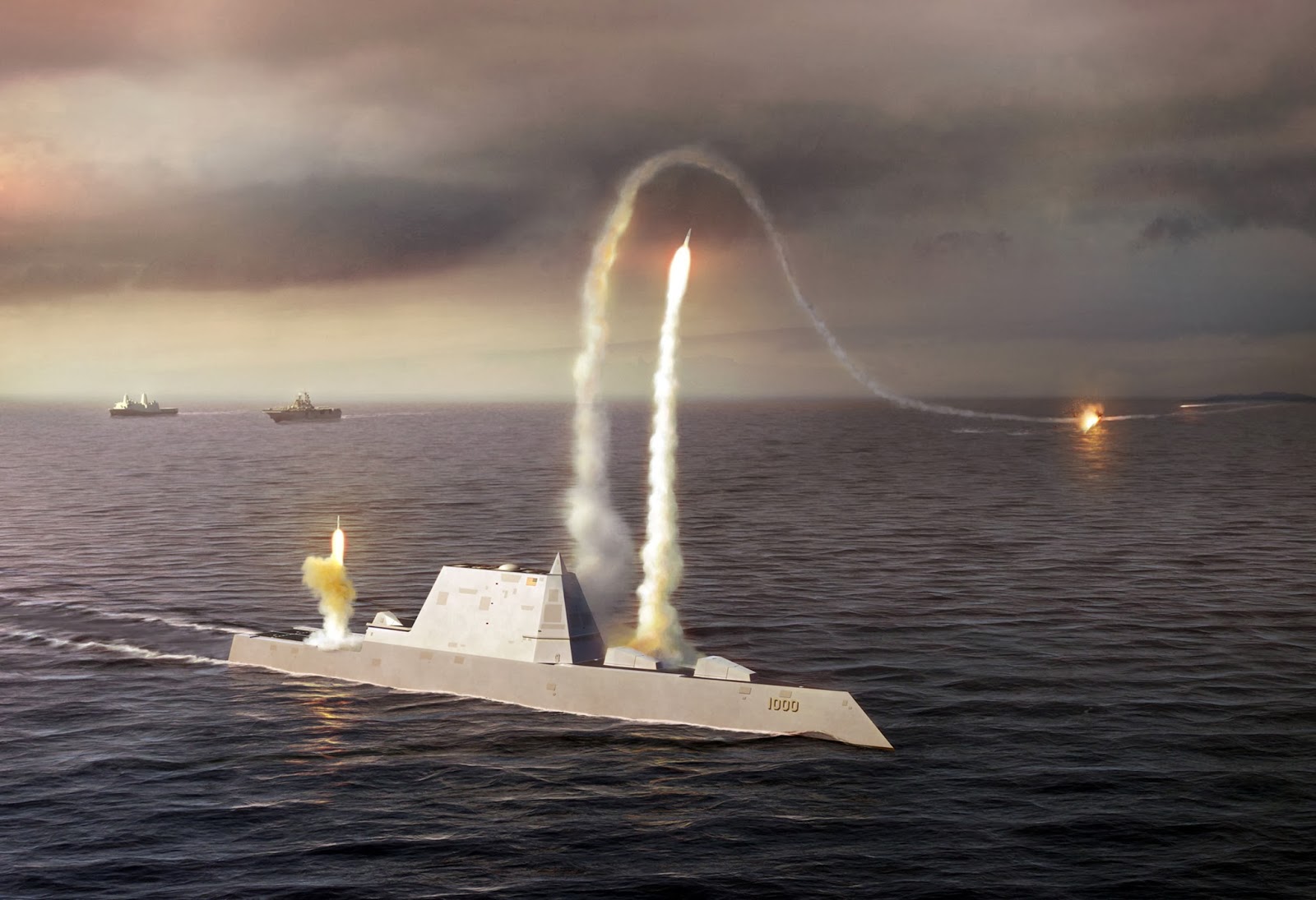 Rough Draft to Good Copy: Inside the Navy's New Stealth Destroyer