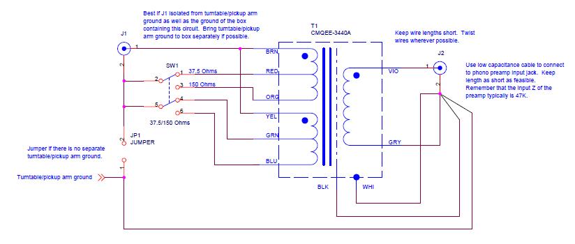 6th Street Bridge: Using the Cinemag CMQEE-3440A step-up transformer