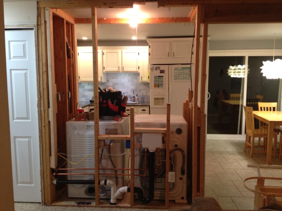 Big Plans, Little Budget: Kitchen Wall Demo: The Blind Header