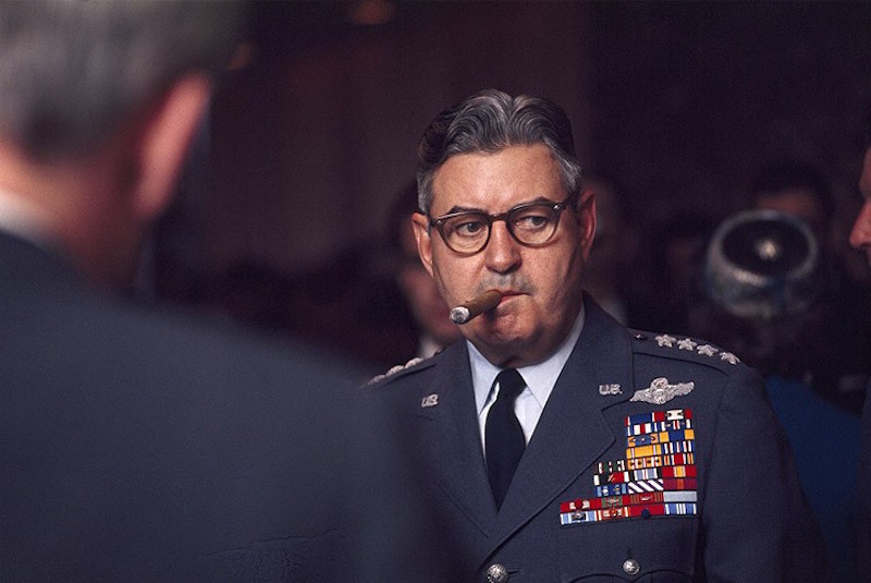 JFKcountercoup: General LeMay at Dealey Plaza