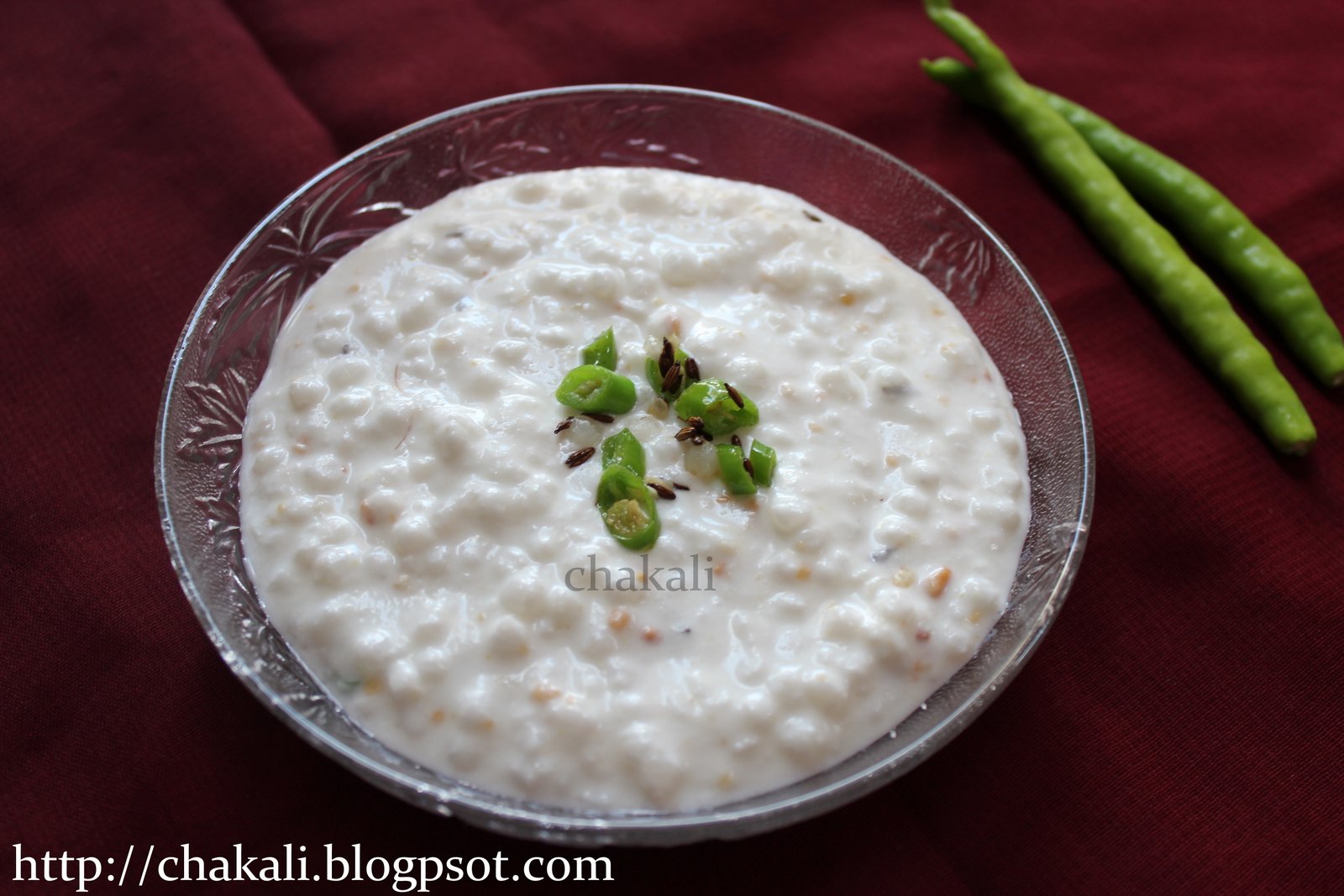 Dahi Sabudana – Chakali blog