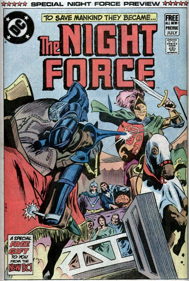 DC in the 80s: Review of Night Force v1 ongoing series (1982)