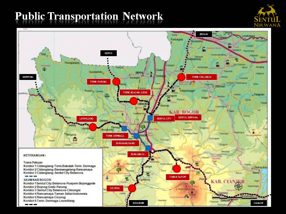 Sentul Nirwana: PETA LOKASI