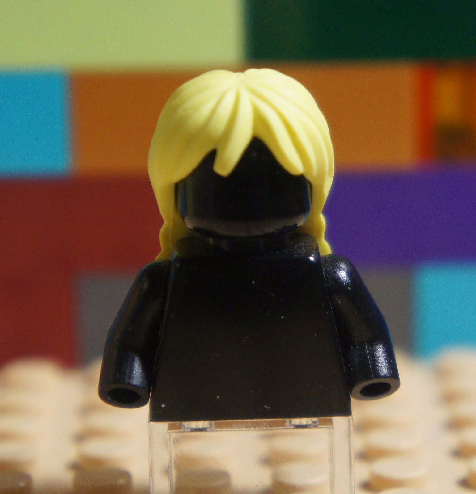 LEGO Yellow Blonde Pigtails Braided WIG / HAIR PIECE for Girl ...