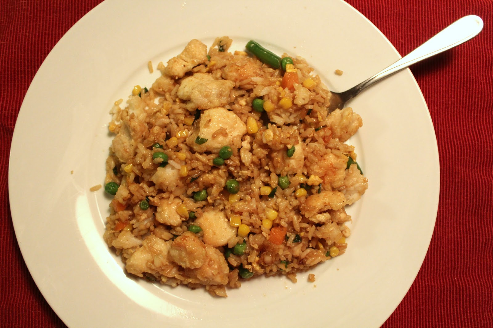 This Woman Cooks: Honey Chicken with Fried Rice