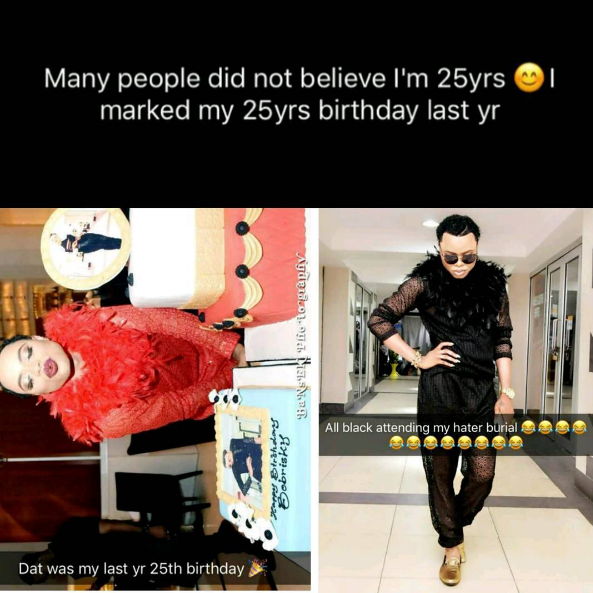 Latest Updates: I am truly 25 years old-Bobrisky cries out