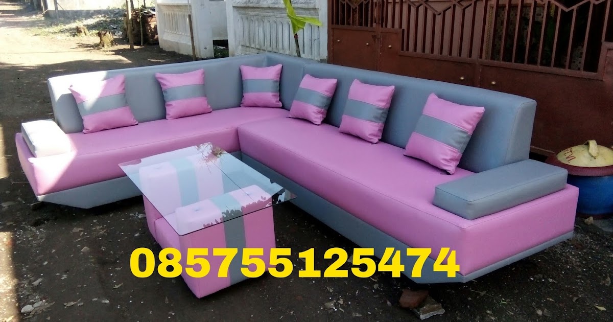 Sofa modern malang: Sofa sudut perahu minimalis malang