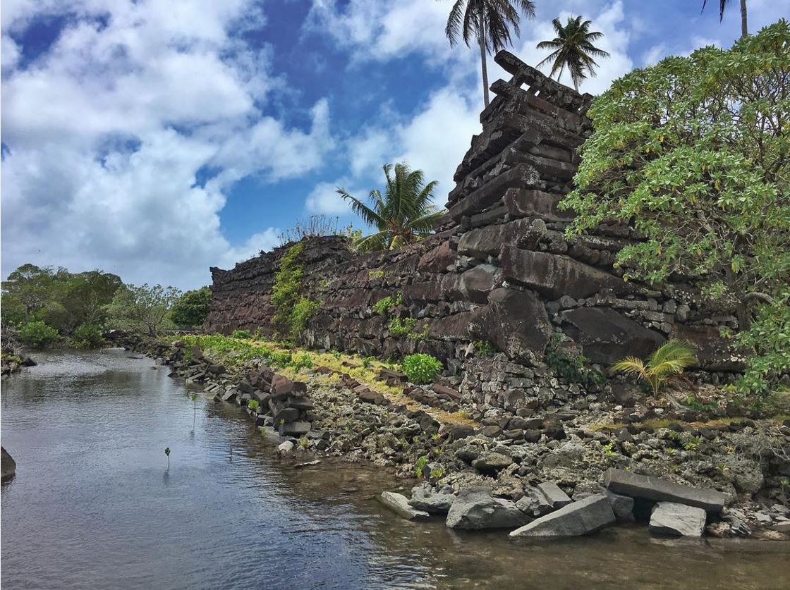 Hidden and little known places: Unique megaliths of Nan Madol at island ...