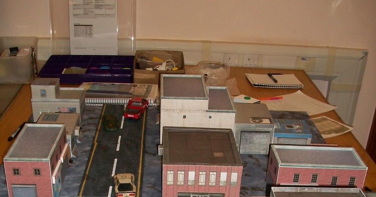 Project Zeke Miniatures: Safe House 2015 - Act 1