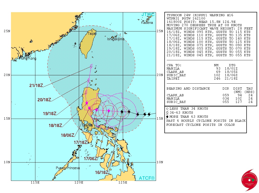 Typhoon Lando Latest Updates And Public Warning Storm Signals