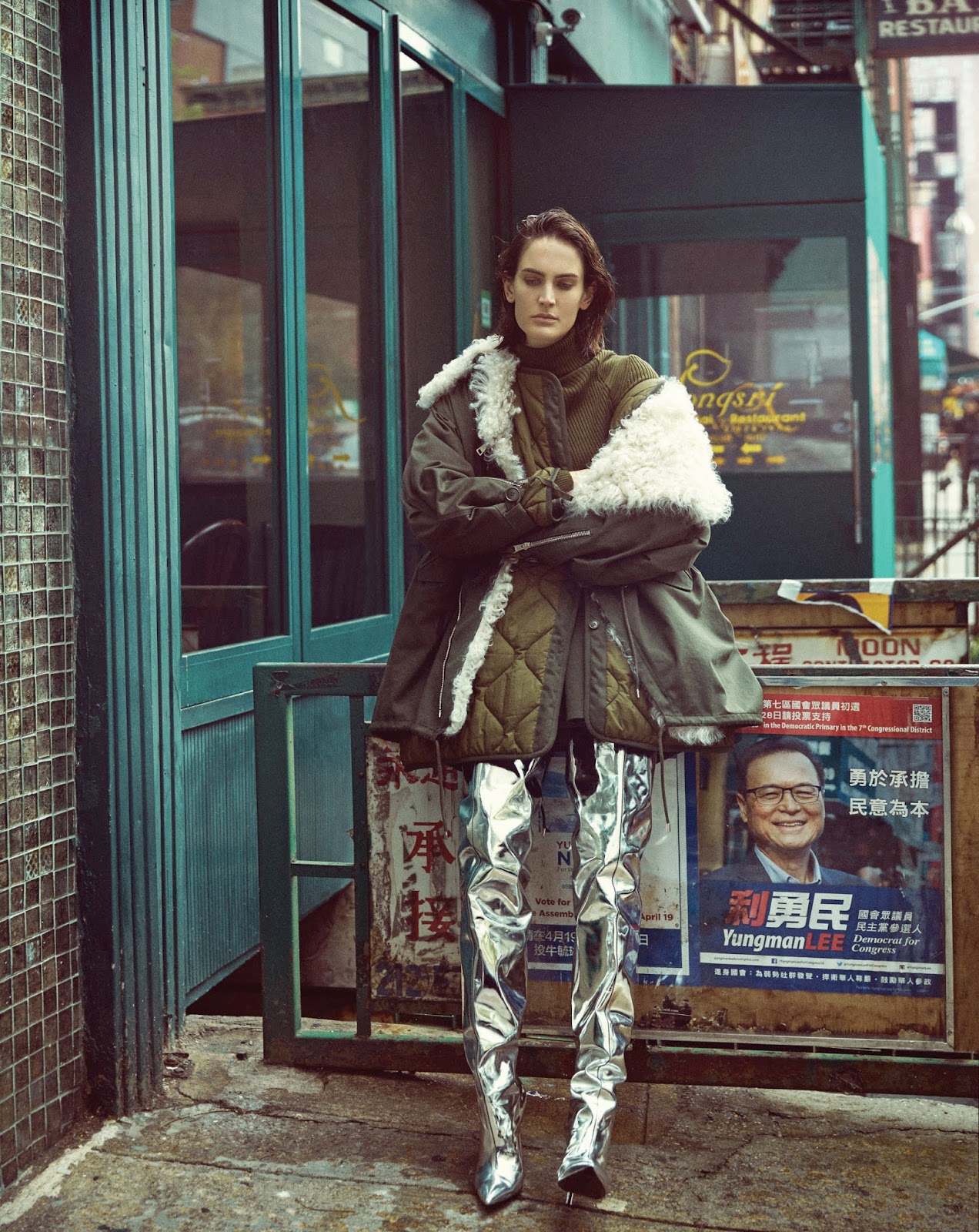 Jane Moseley in Vogue Korea June 2015 by Hyea W. Kang