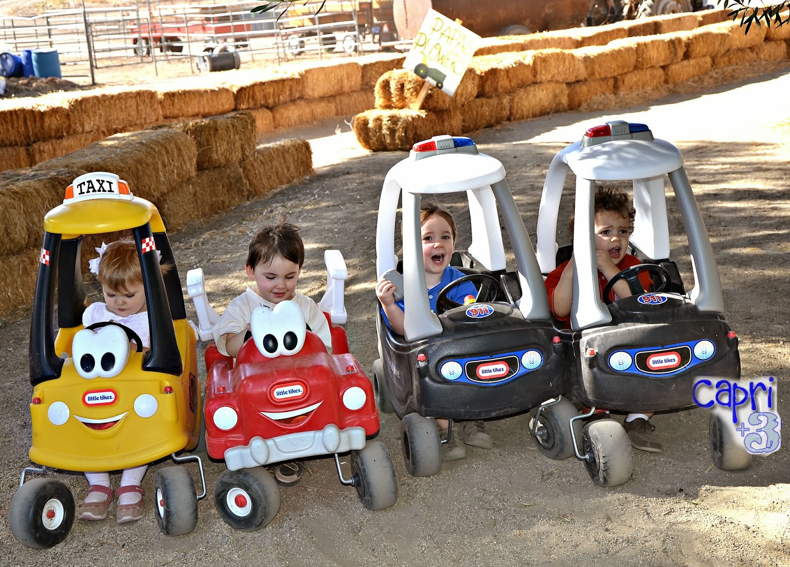 Cars at the Pumkin Patch - Capri + 3