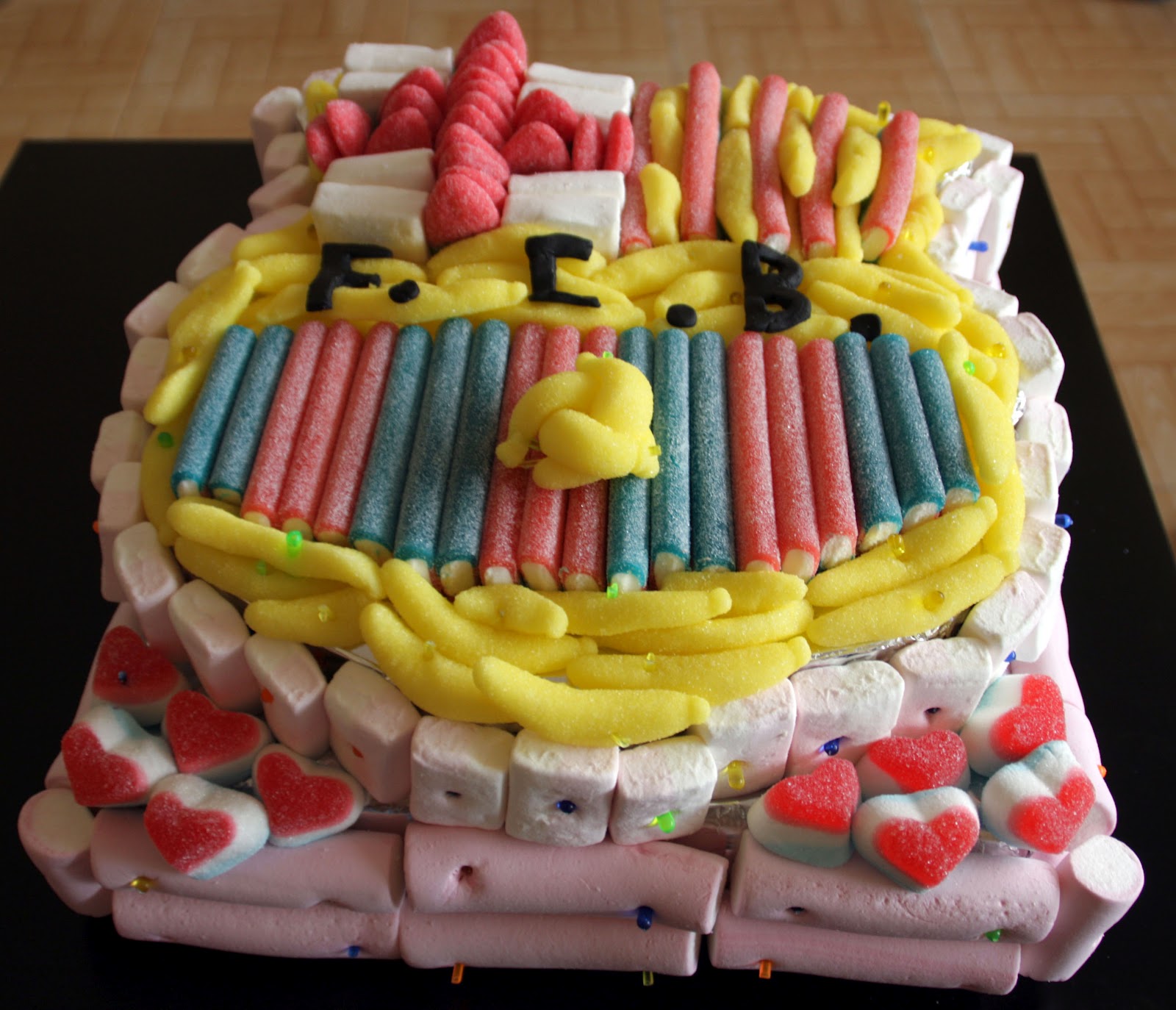 Sweet Frenchie: Barça Sweet Cake