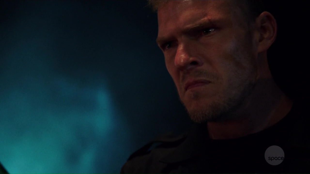 ausCAPS: Alan Ritchson shirtless in Blood Drive 1-01 "The F...ing Cop"